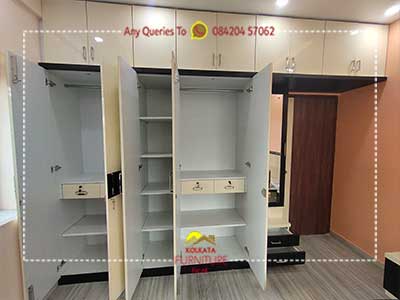 Lowest Price Best Wardrobe Kolkata, West Bengal | Modular Storage Solutions